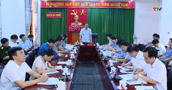 Huyện Bá Thước khẩn trương triển khai công tác chuẩn bị Đại hội Đảng ...