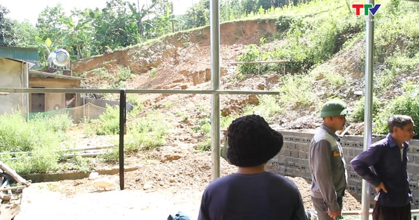 Xã Vạn Xuân, tỉnh Thanh Hóa kiên quyết di dời những hộ dân vùng nguy cơ sạt lở đất