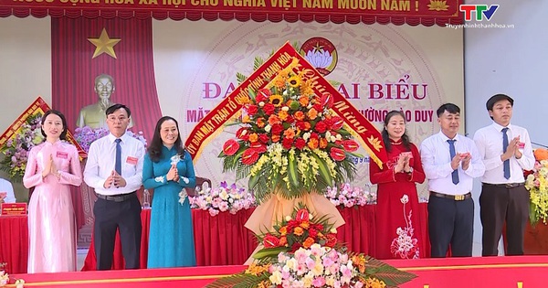 Đại hội đại biểu Mặt trận Tổ quốc phường Đào Duy Từ lần thứ I, nhiệm kỳ 2025 - 2030