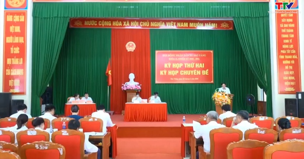 Kỳ họp thứ 2 Hội đồng nhân dân xã Sao Vàng khóa II, nhiệm kỳ 2026 - 2031